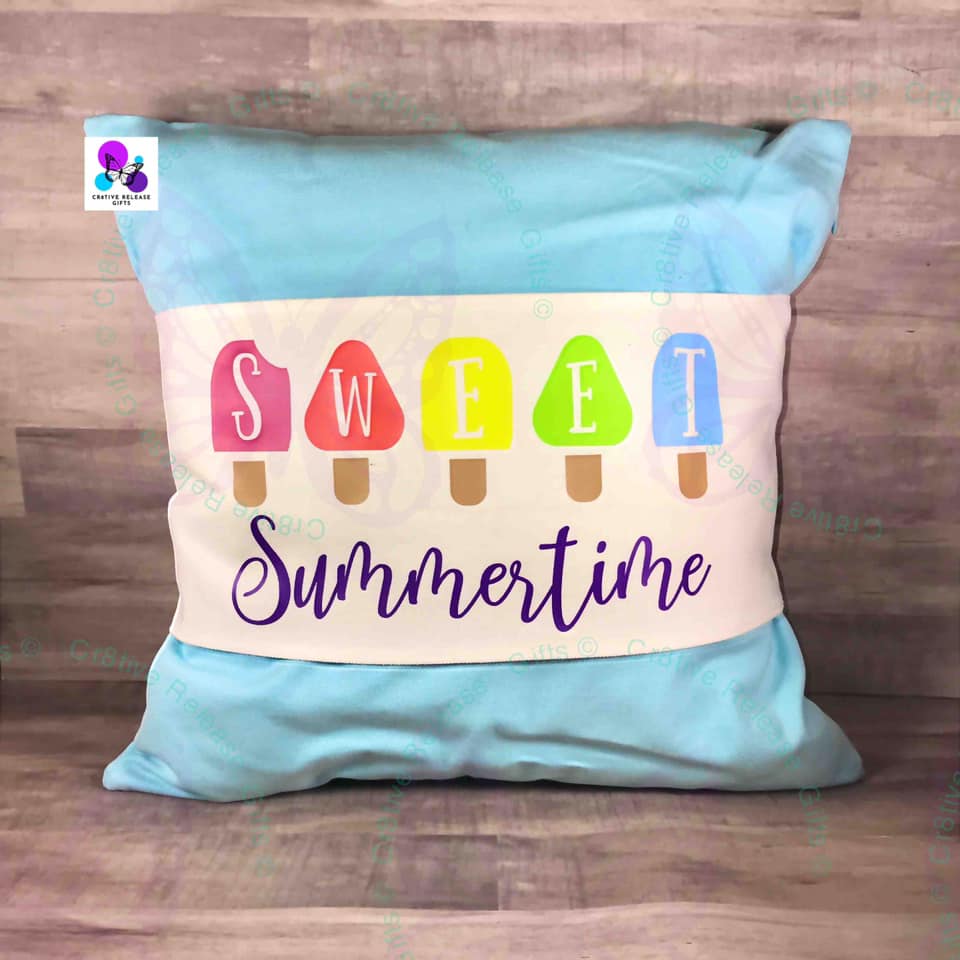 Sweet Summer Time Pillow Band & Pillow Combo by Cr8tive Release Gifts
