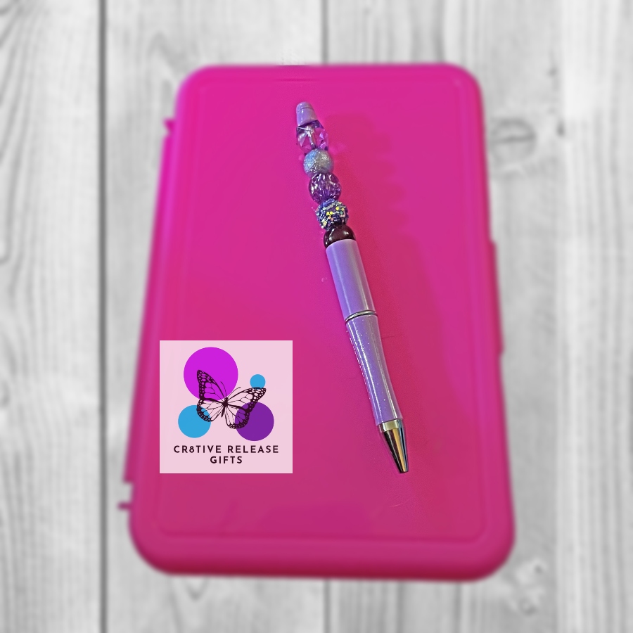 Custom Design Your Own Beaded Pen by Cr8tive Release Gifts